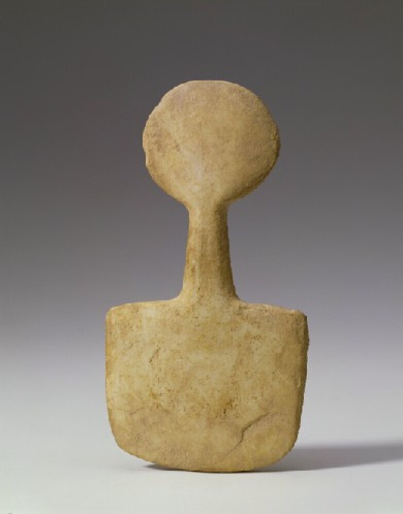 351 - Fiddle-shaped figurine - Sainsbury Centre