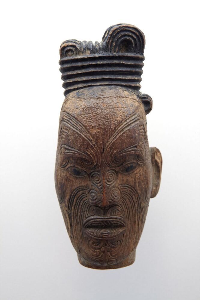 518a - Head from a male figure - Sainsbury Centre