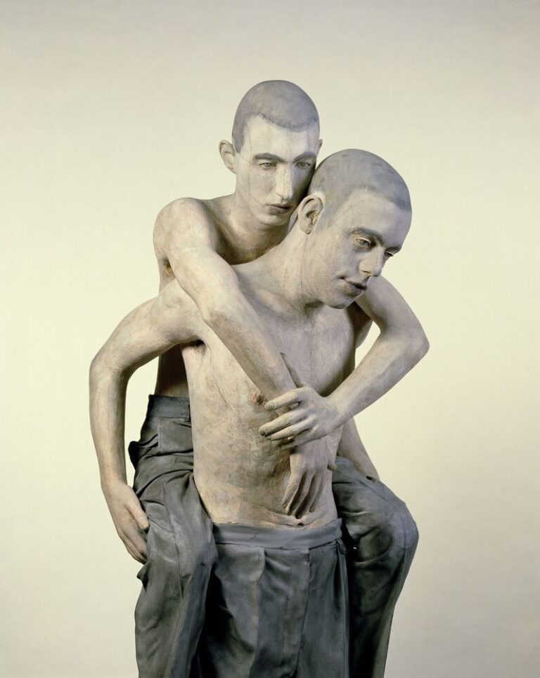 782 - Two Figures (Pick-a-back) - Sainsbury Centre