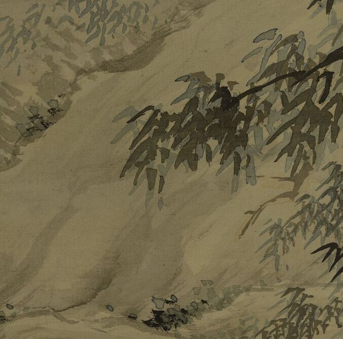 1144 - Scholar with Attendants Drinking Tea in a Ravine - Sainsbury Centre