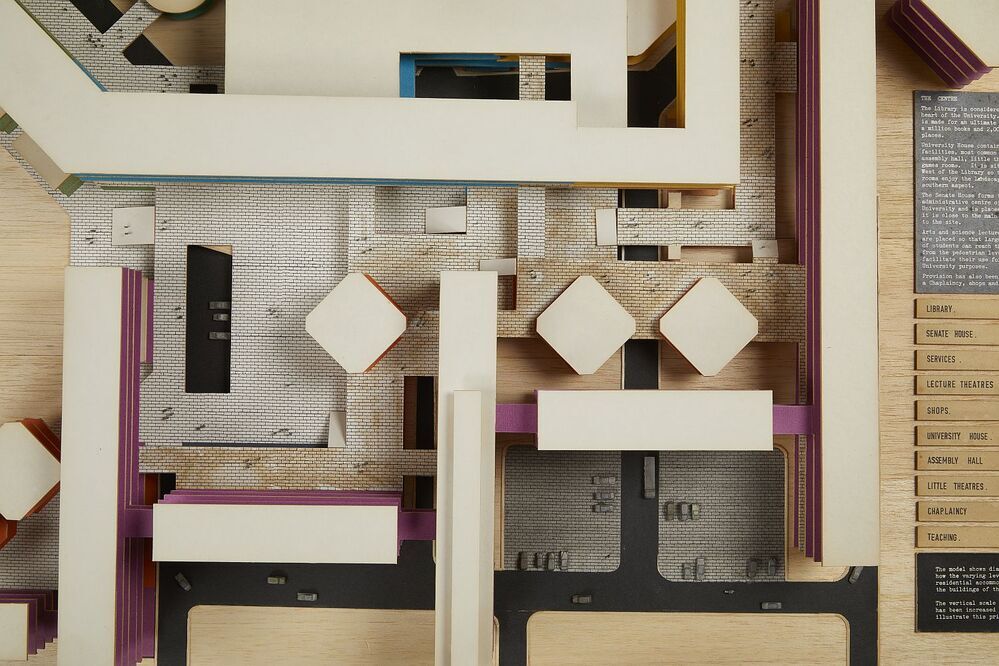 41434 - UEA campus building layout - Sainsbury Centre