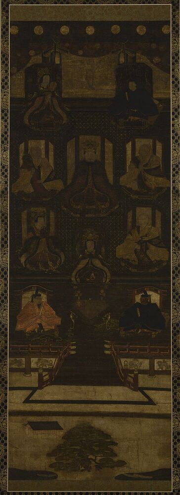 1220 - Syncretic Shintō-Buddhist Mandala of Sannō Deities (Sannō honji ...